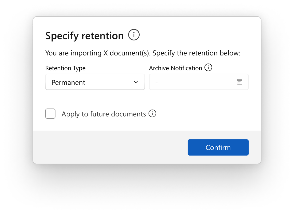How to set Document Retention policies in Excel workbooks