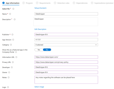 How to install DataSnipper with Microsoft Intune