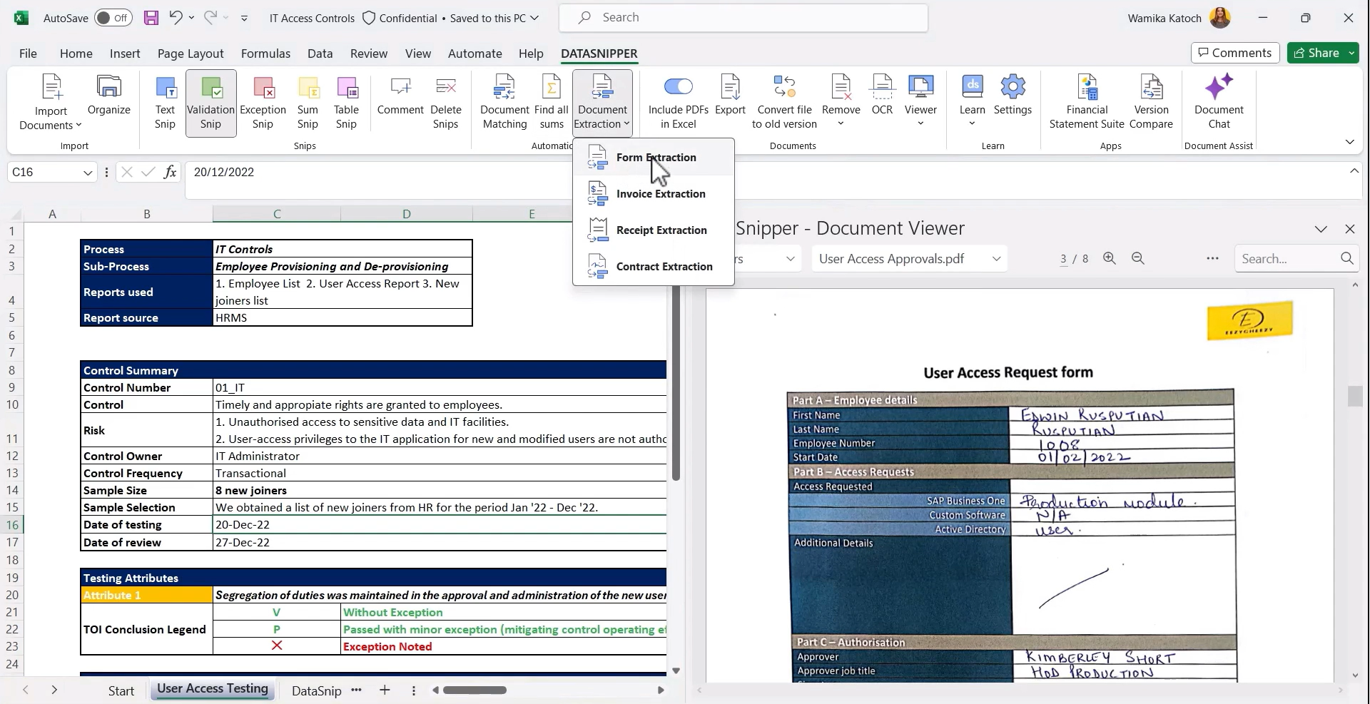 How to perform a User Access Provisioning Review