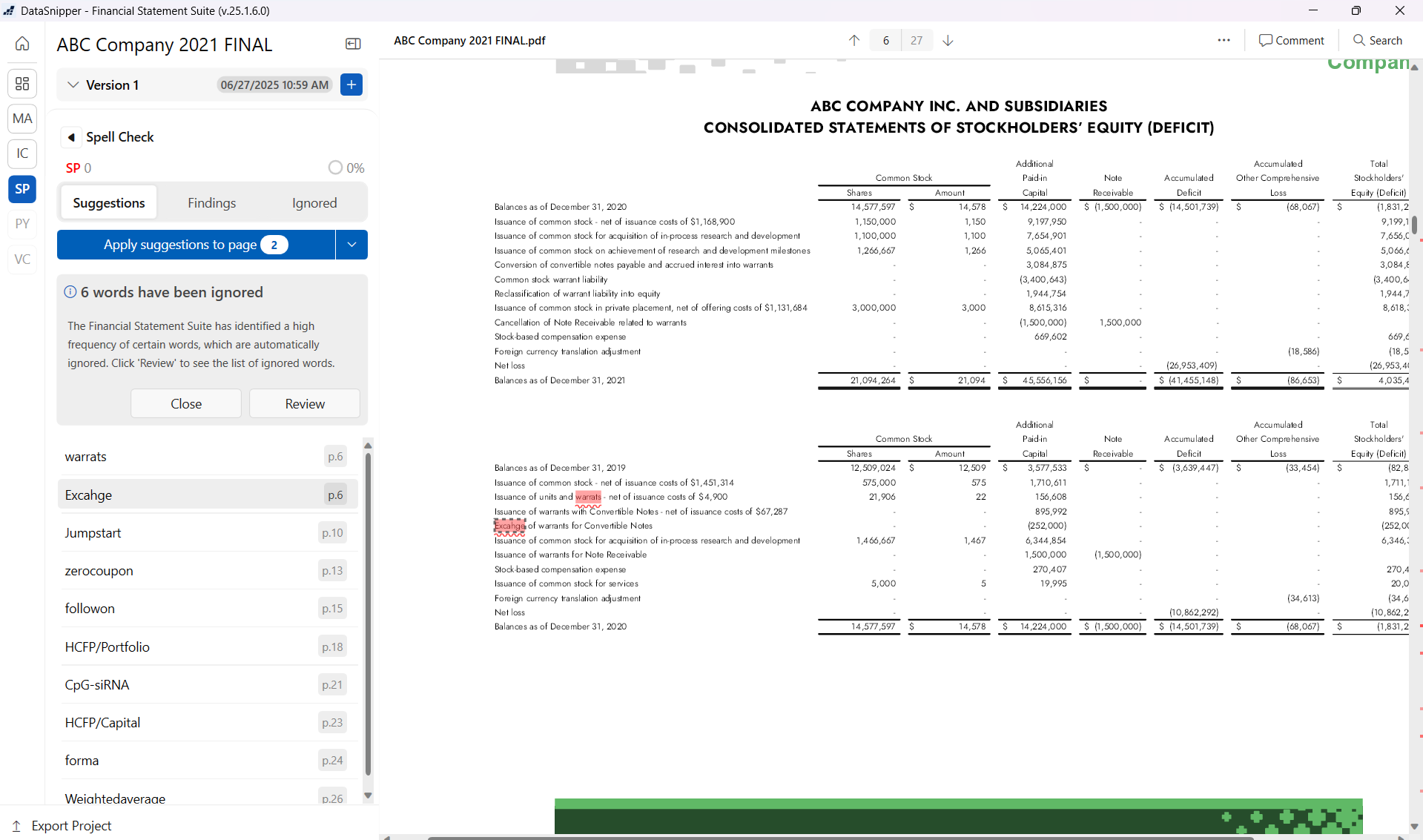 How to efficiently perform a language accuracy check with Financial ...