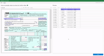 How to use Form Extraction