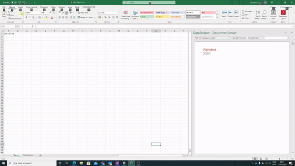 How to search through your documents in DataSnipper