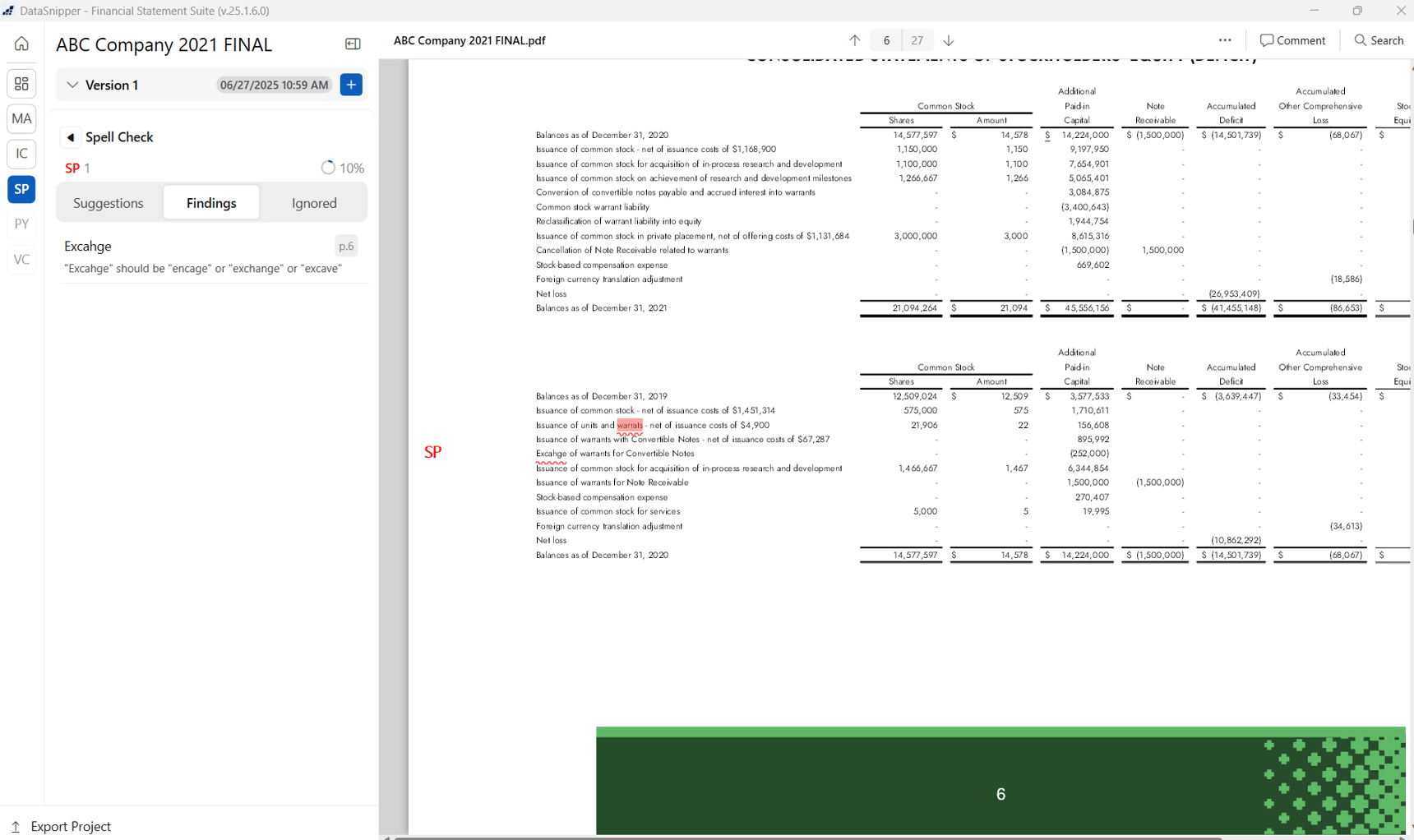 How to efficiently perform a language accuracy check with Financial ...